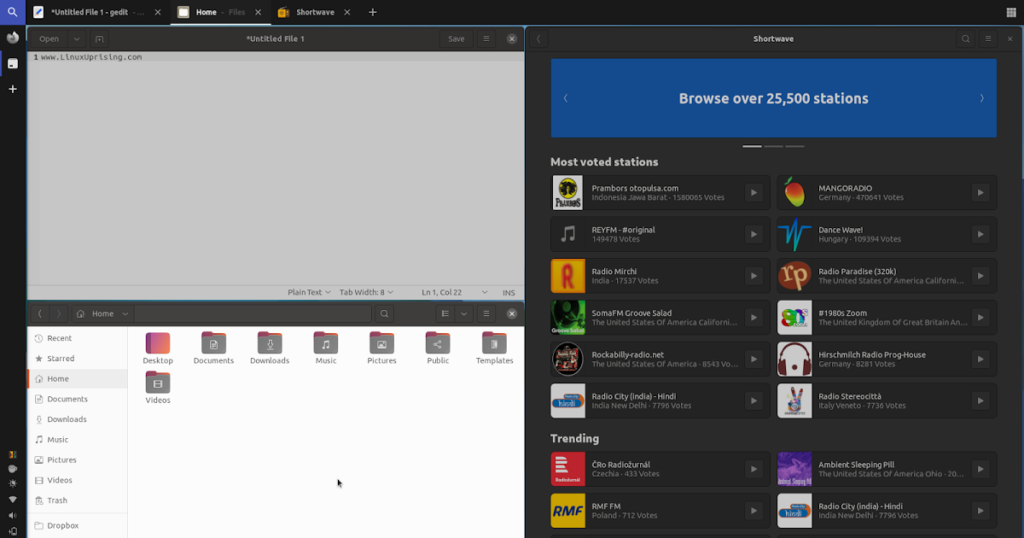 Material Shell ottiene il supporto per GNOME Shell 40, nuova panoramica ...