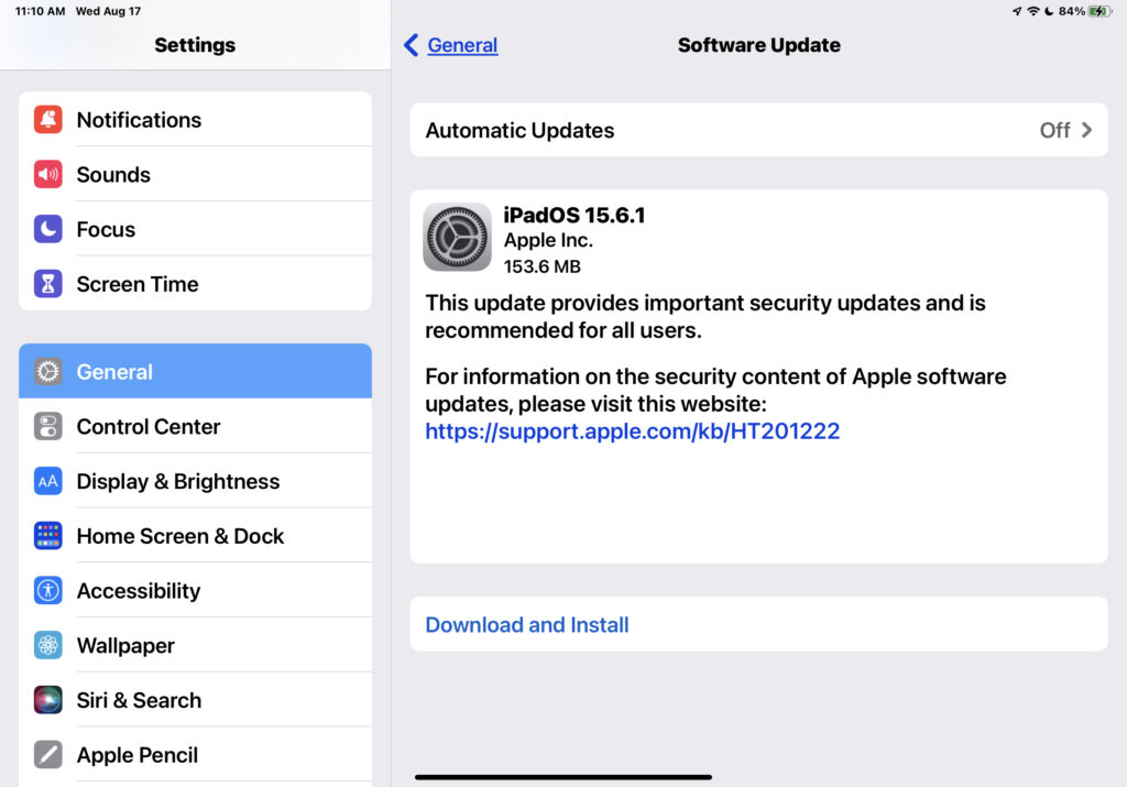 Aggiornamenti iOS 15.6.1 e iPadOS 15.6.1 rilasciati con correzioni di sicurezza - Guidetti ...