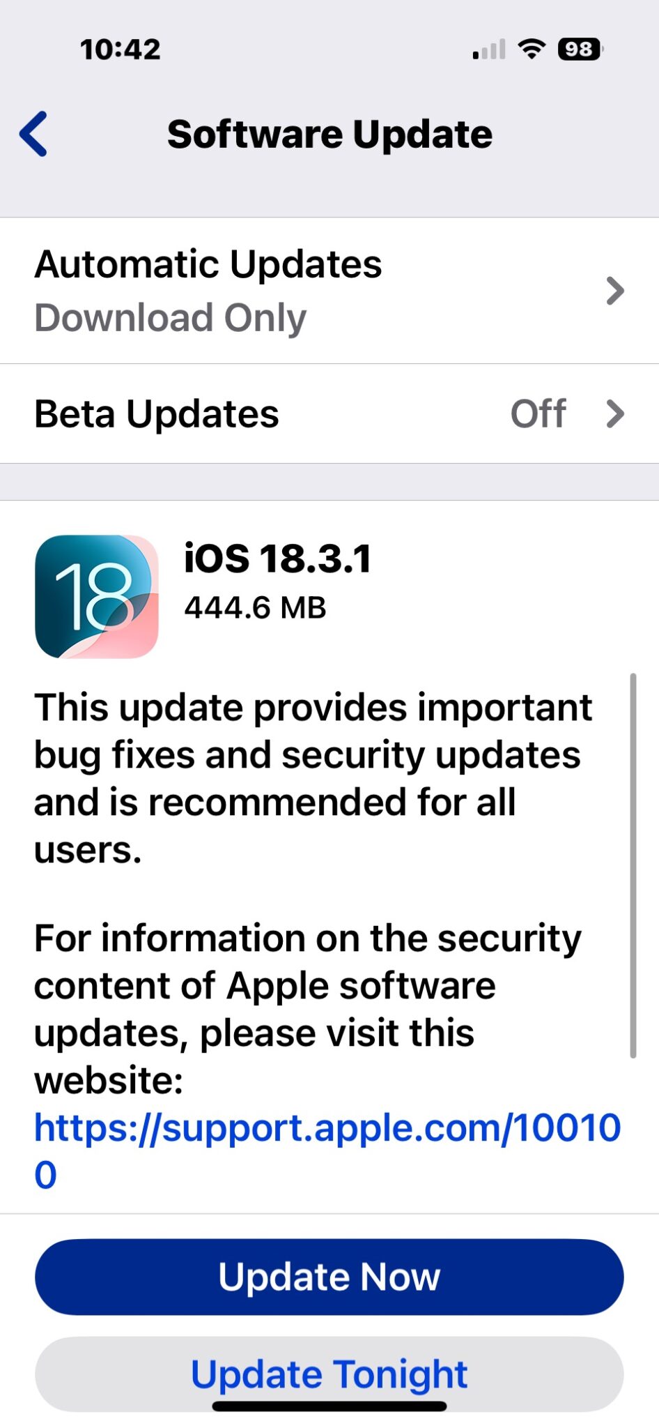 Aggiornamento iOS 18.3.1 rilasciato con correzioni di bug e patch di sicurezza - Guidetti ...